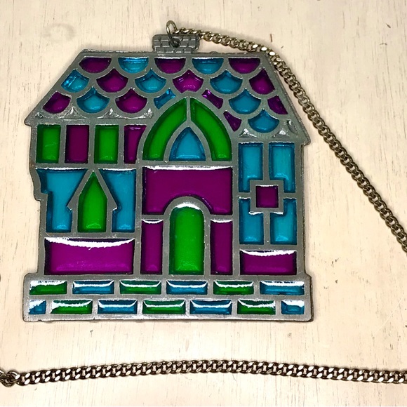 Coca Cola | Accents | Coca Cola Stained Glass Hanging Sign Decoration ...